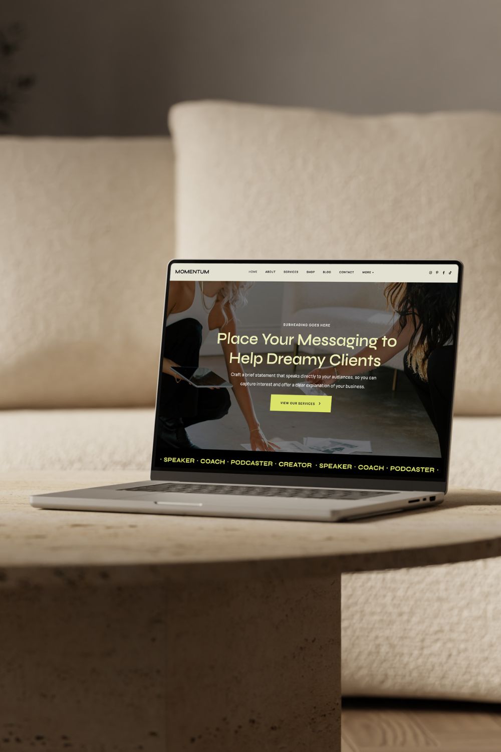 Momentum Elementor WordPress Theme | Bluchic